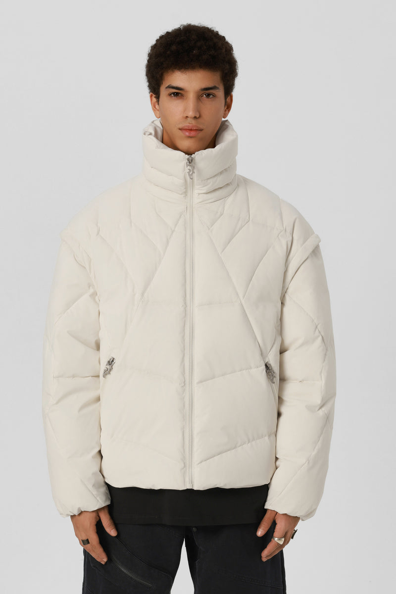 JHYQ SPIDER WEB DOWN JACKET – Baroque Galleria