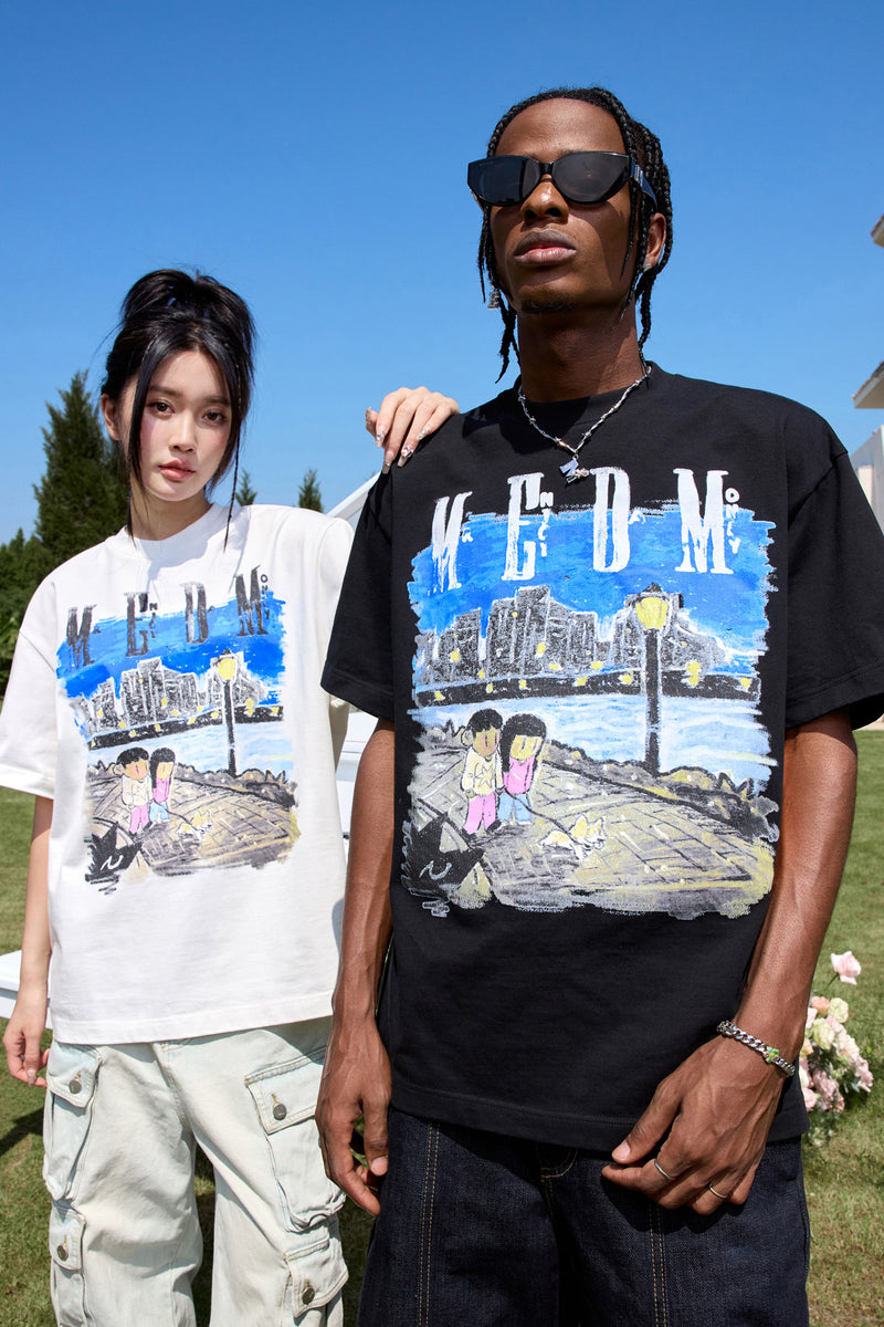 MEDM NIGHT WALK T-SHIRT – Baroque Galleria