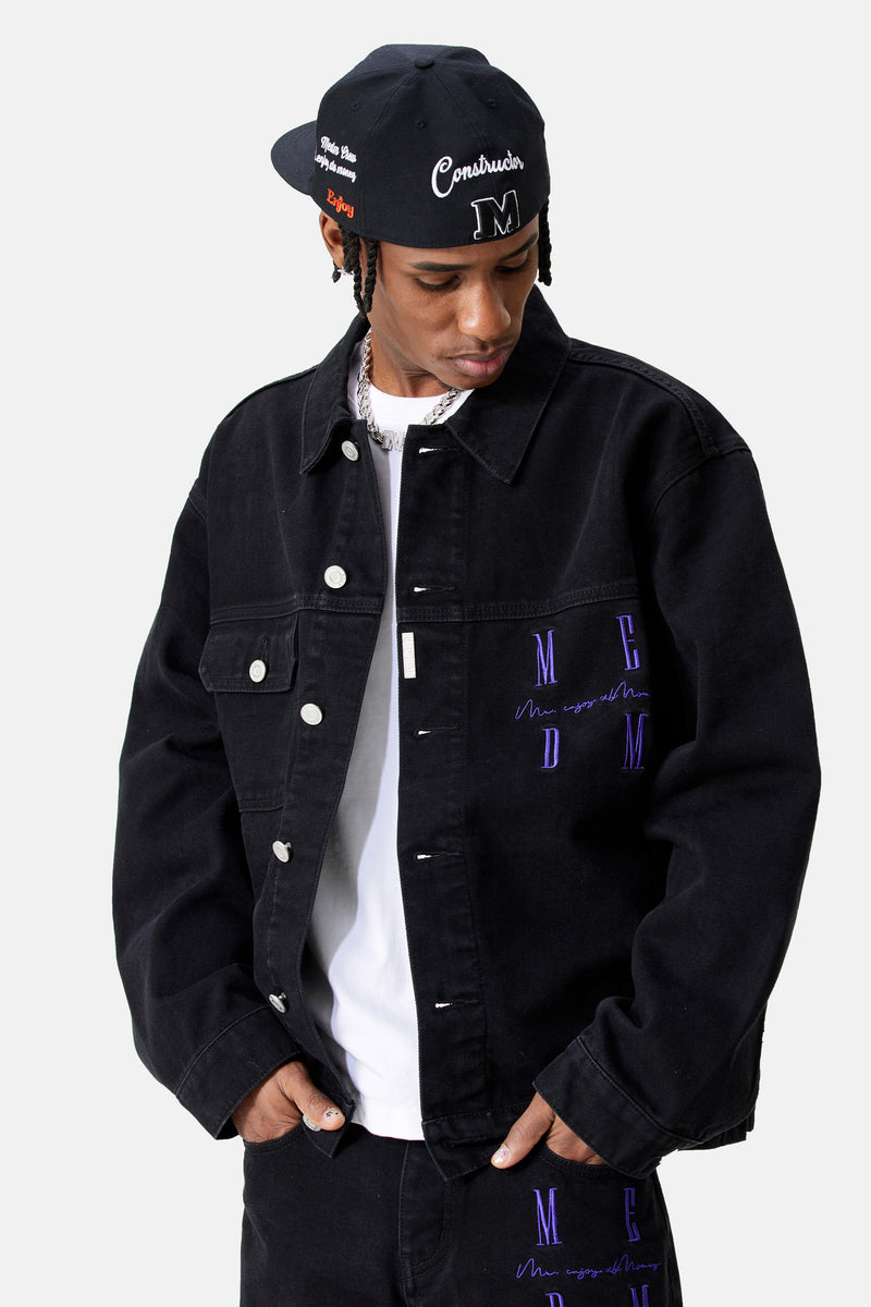 MEDM DENIM JACKET – Baroque Galleria