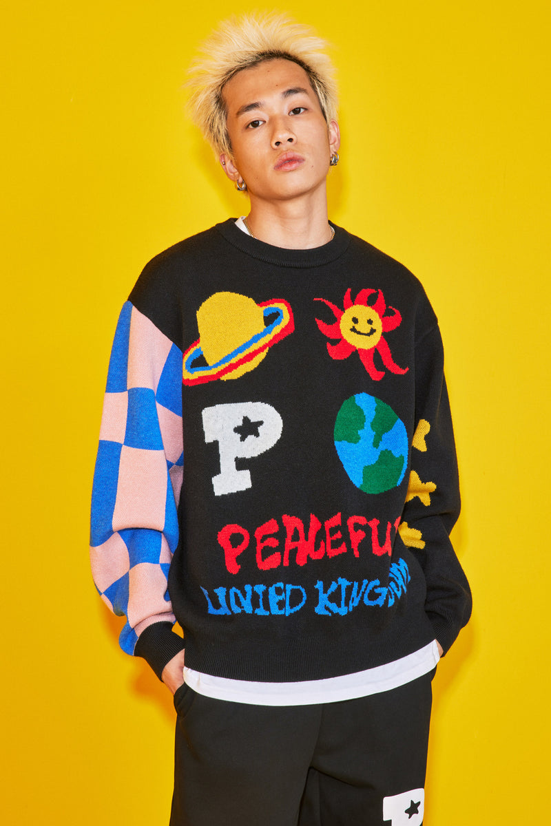 PUK GRAFFITI SWEATER – Baroque Galleria