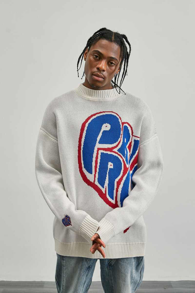 PRBLMS HEART LOGO SWEATER – Baroque Galleria